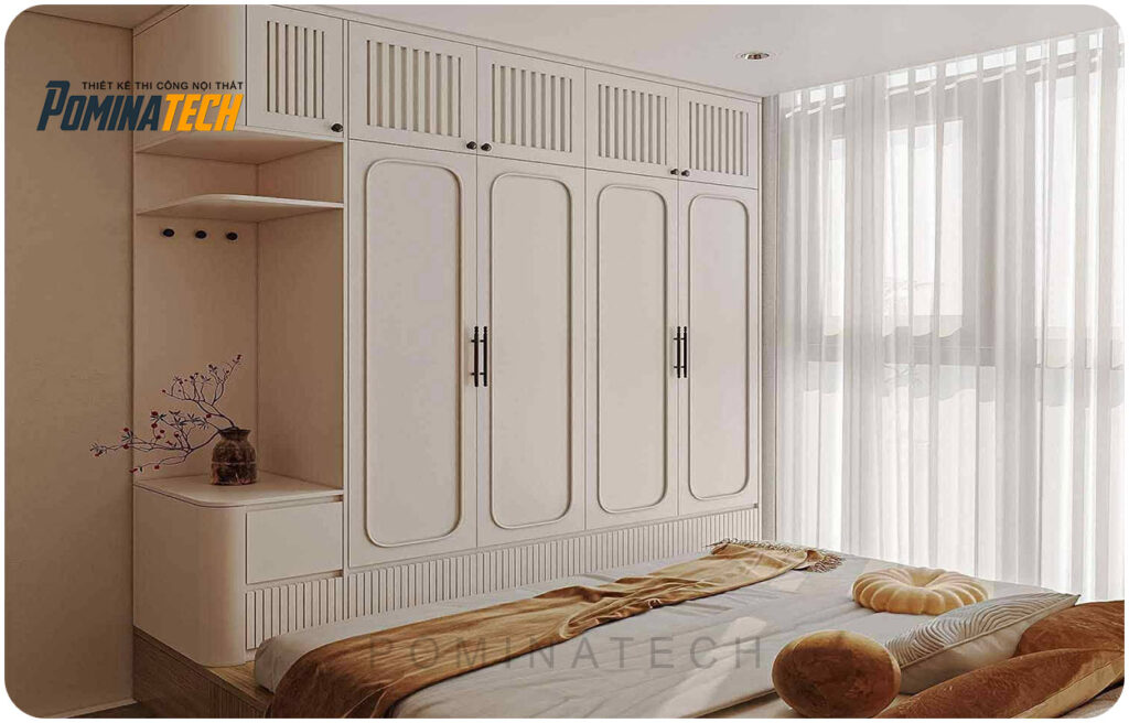 Xưởng Thi Công Nội Thất Tại Bàu Bàng – Kệ Siêu Thị Pominatech